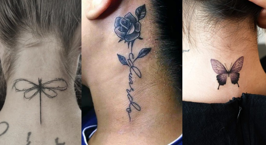 20+ Neck Tattoos You Will Instantly Fall In Love With - Shareme.zone