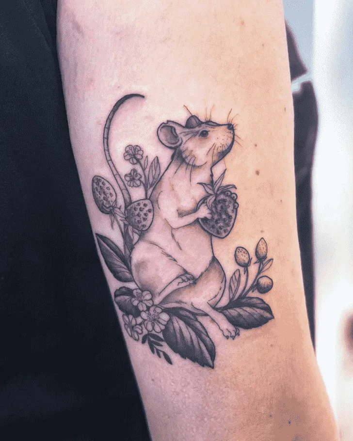 9 Cute And Amazing Rat Tattoo Designs - Shareme.zone
