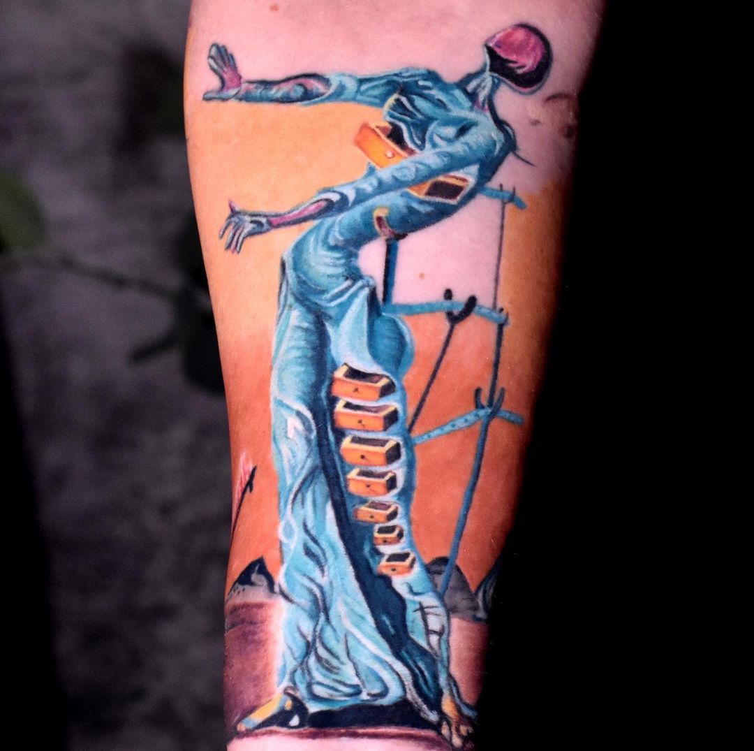 Salvador Dali Inspired Tattoo Designs - Shareme.zone